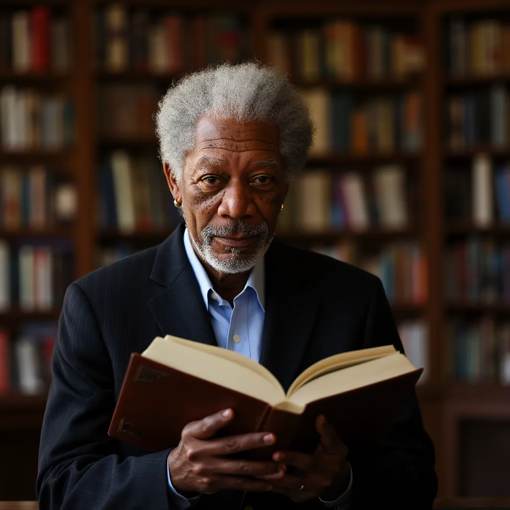 Decohere | Morgan Freeman AI Image Generator